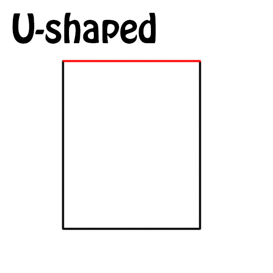 (Sell in pack of 50pcs) A4 Clear Plastic Folder File ( L shape | U ...