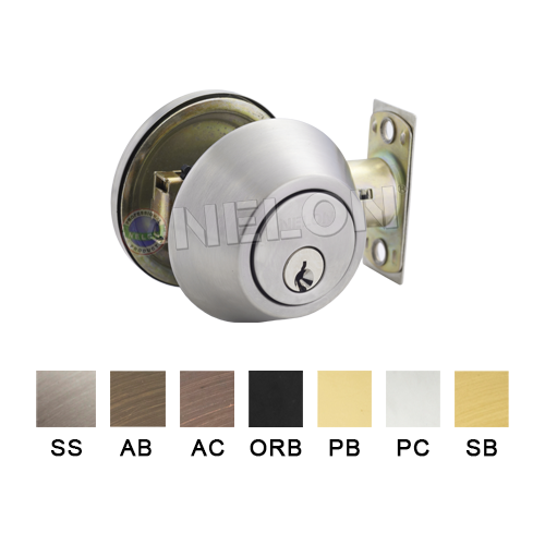 NELON Deadbolt Door Lock / Main Door Lock / Cylindrical Deadbolt D101 ...