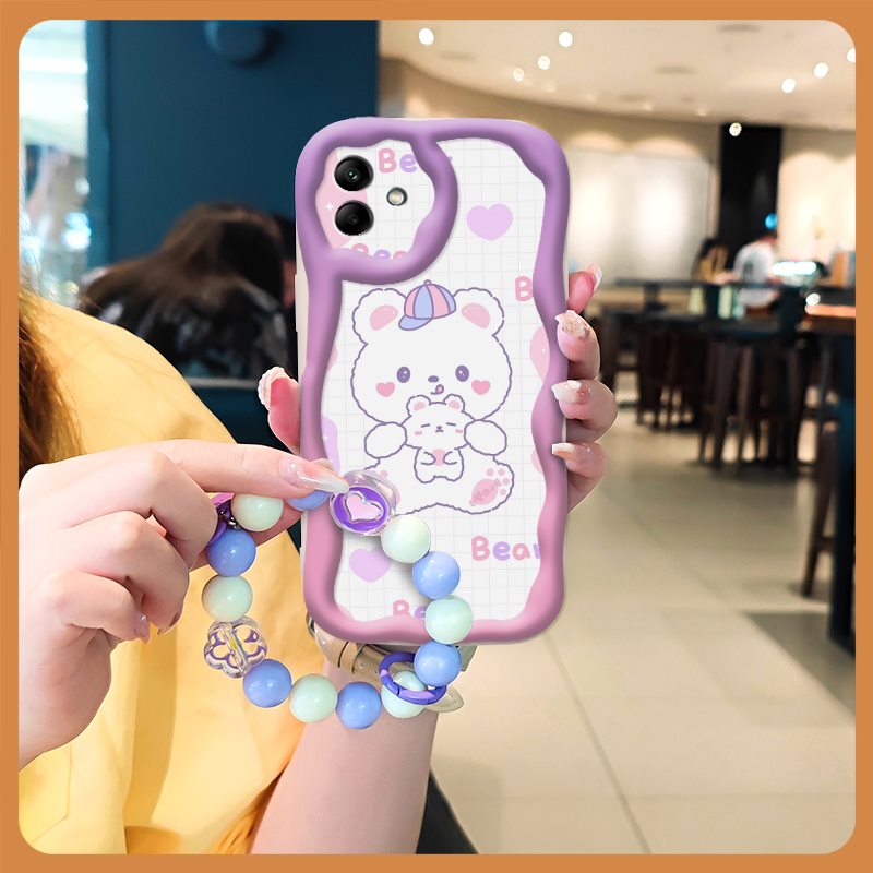 Wave border For Girls Phone Case For Samsung Galaxy A04/SM-A045F/M ...
