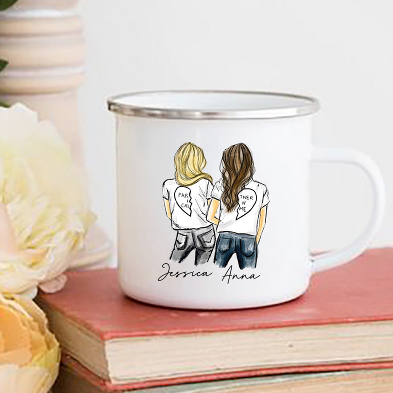 Personalised Best Friend Mug Customized Name Coffee Mugs Drink Juice ...