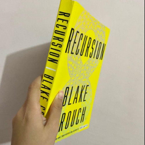 Recursion ( Book by Blake Crouch ) | Matte Lamination | Premium Paper ...