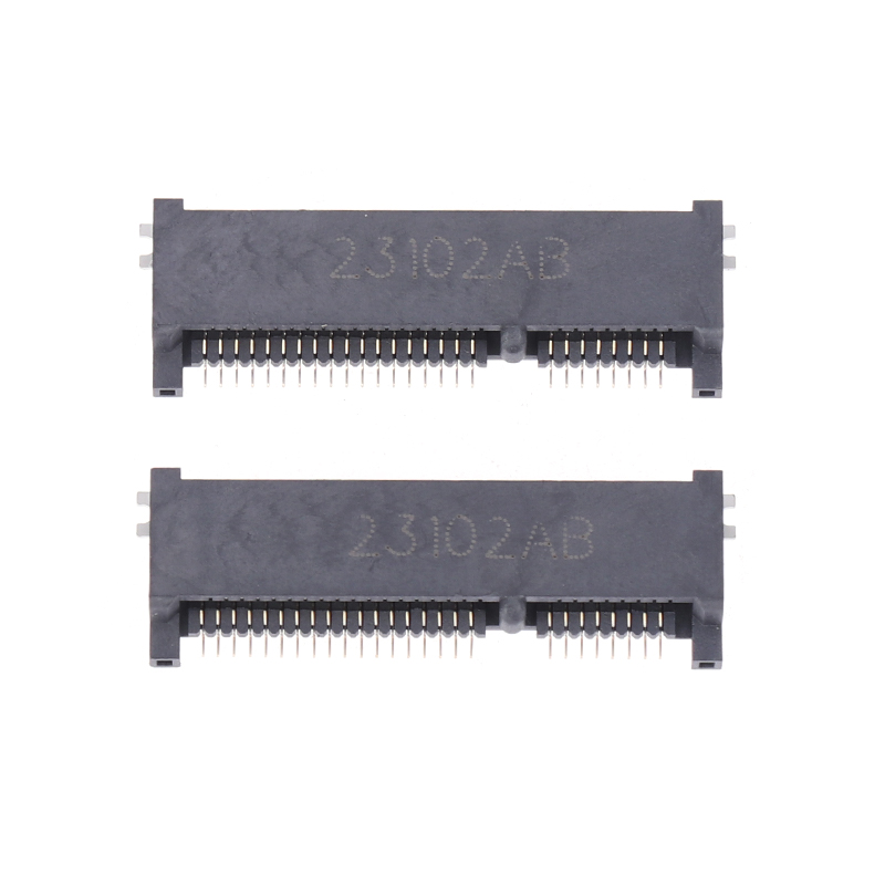 Mini PCI-E PCI Express PCie mSATA 52pin 4.0mm Height Socket Female ...