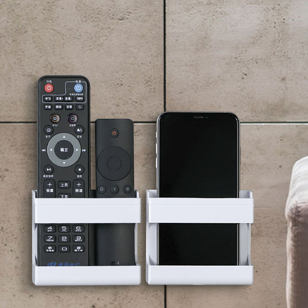 JM Wall-mounted Adhesive Mobile Phone Charging Stand Remote Control ...