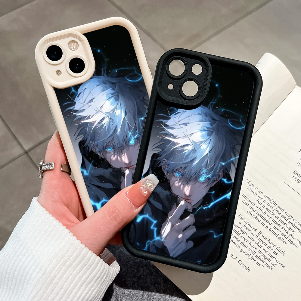 ZCSIBORUI for Redmi 14C Back Cover Jujutsu Kaisen Satoru Gojo Pattern ...