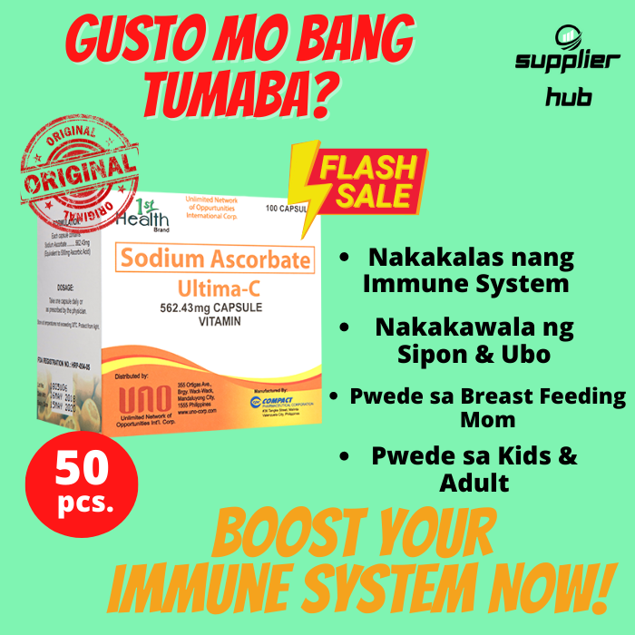 ULTIMA C 50 CAPSULE, 100% ORIGINAL, VITAMINS NA PAMPATABA, SAFE AND ...