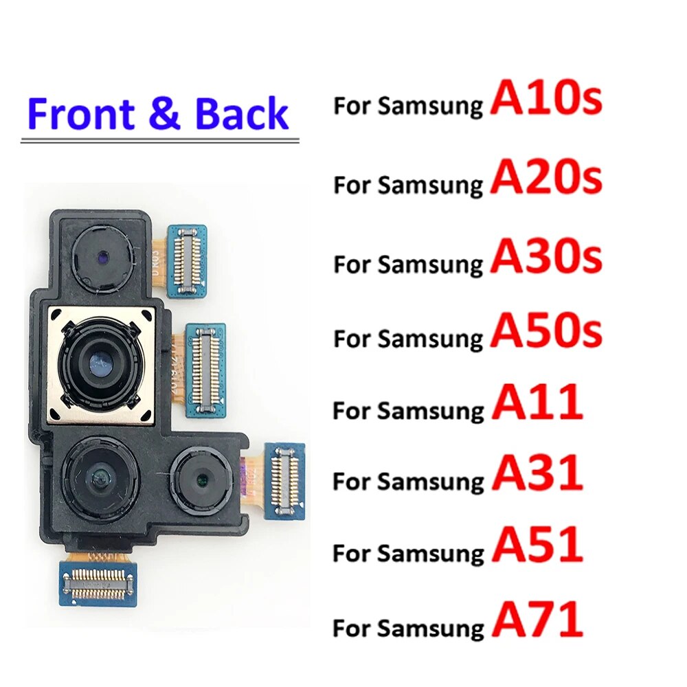 New Front Camera ||With Back Rear Camera Module Flex Cable For Samsung ...