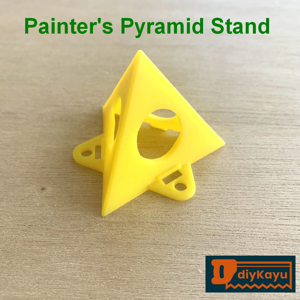 Painters Pyramid Stand Triangle Furniture Painted Surface Elevate ...