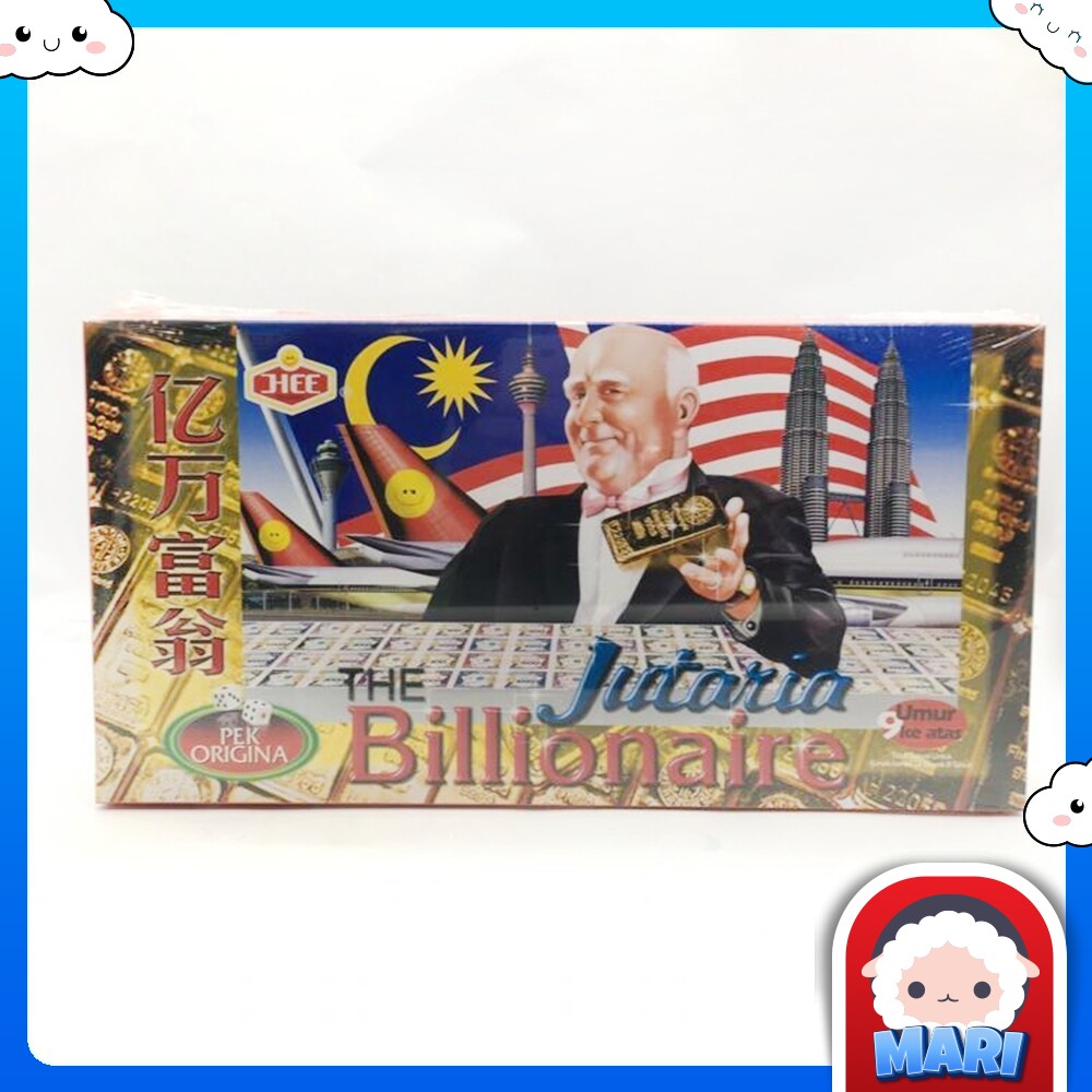 The Billionaire Jutaria Pek Original Traditional Boardgame Family Fun ...