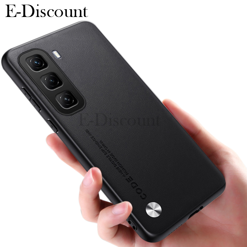 Phone cover infinix Hot 60Pro Back case Ultra-Thin Matte Soft Leather ...