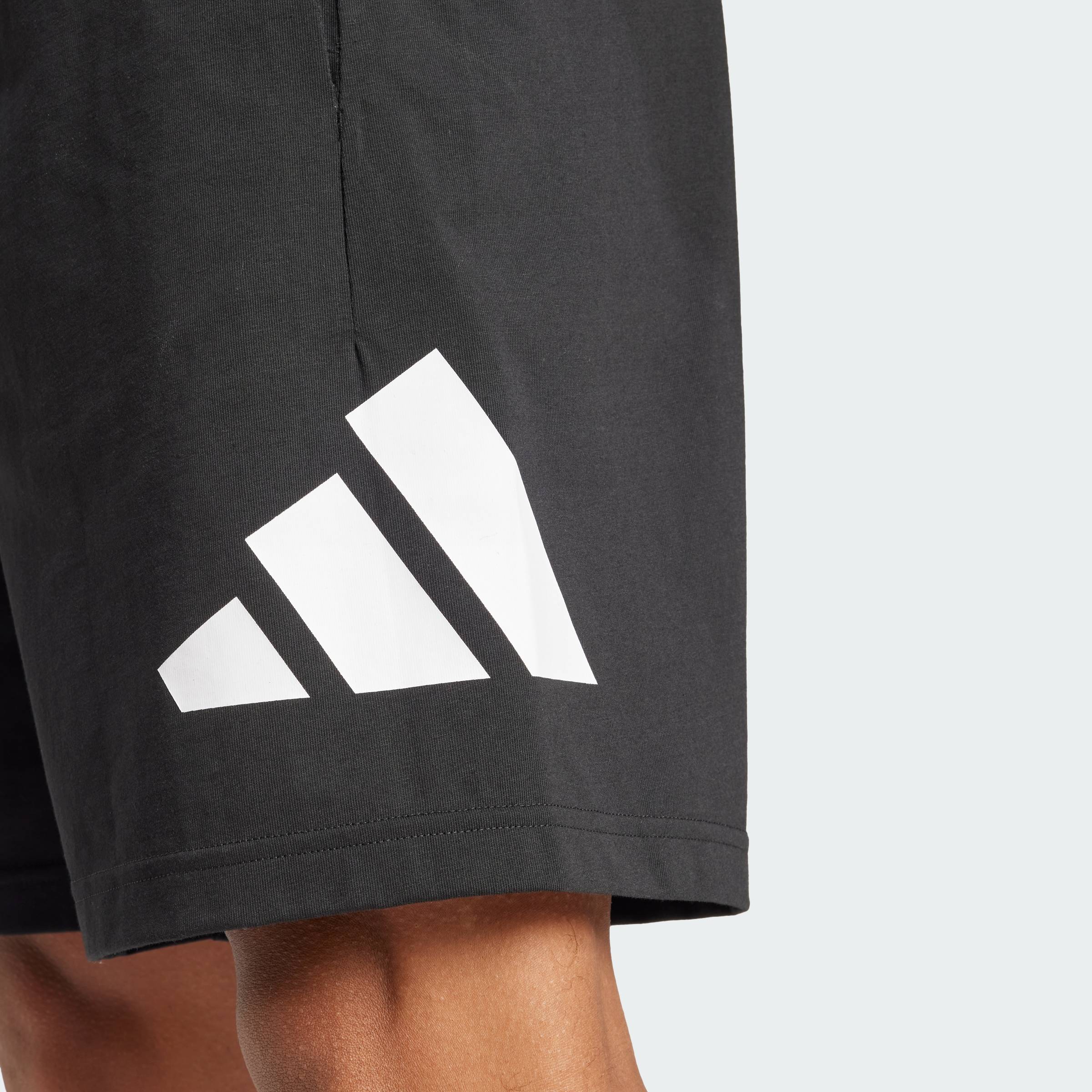 adidas ไลฟ์สไตล์ กางเกงขาสั้นผ้าซิงเกิลเจอร์ซีย์ Essentials Big Logo ...