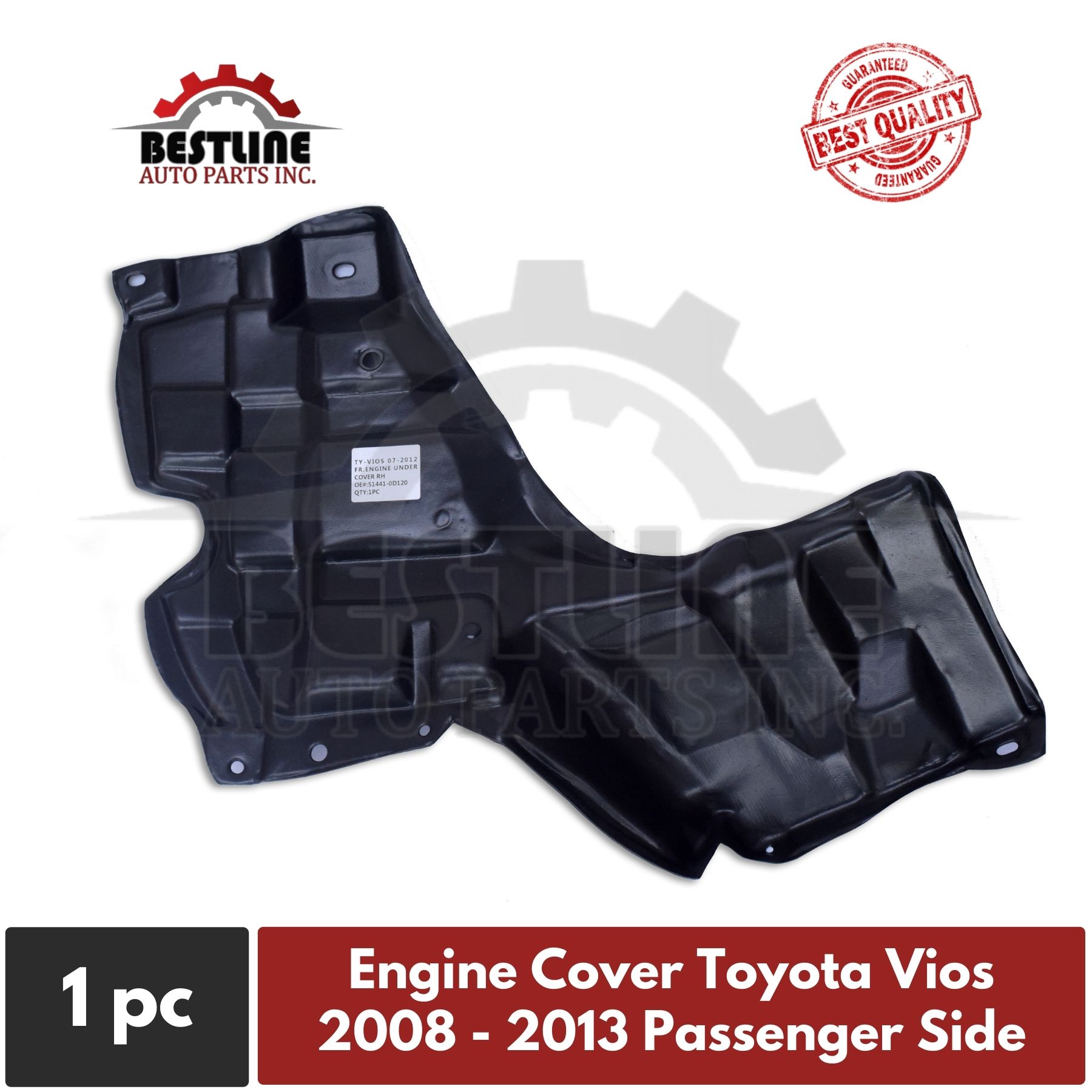 Engine Splash Guard / Engine Under Cover Passenger (Right Side) for ...