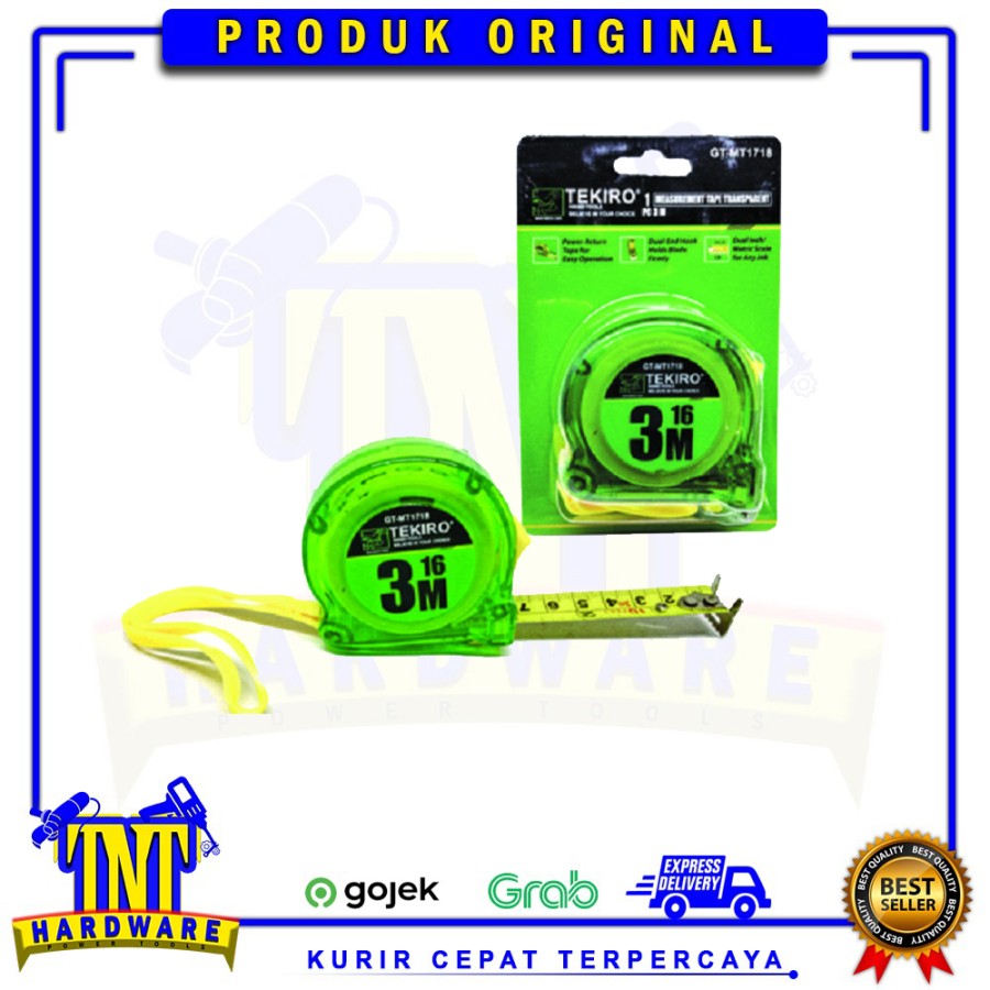 TEKIRO METERAN 3M TRANSPARAN / METERAN TANGAN | Lazada Indonesia