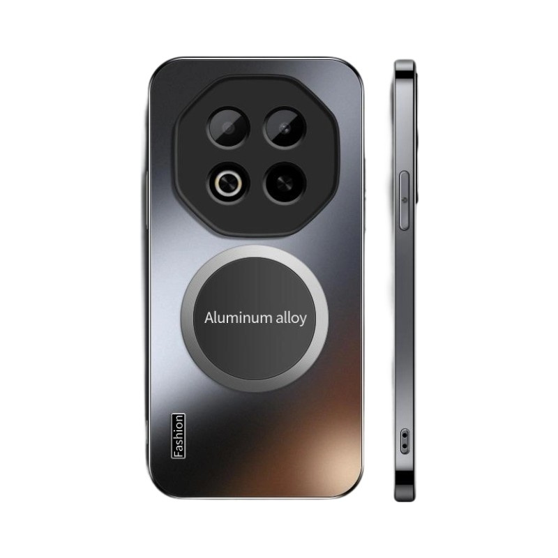 NEW Phone case For Meizu Note 22 5G Back cover Aluminum Alloy Patch Shockproof Non-slip Frosted ...