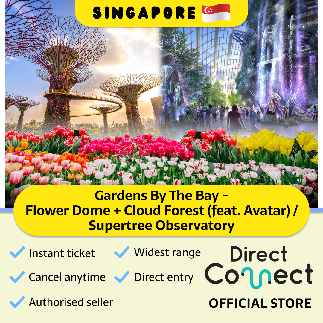 Avatar: The Experience Gardens by the Bay Flower Dome Cloud Forest ...