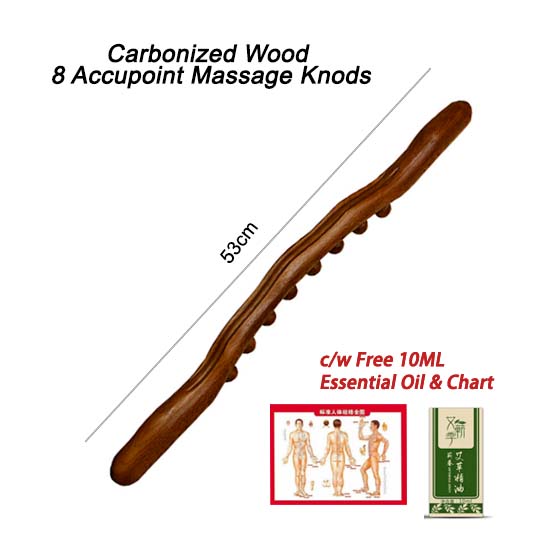 [SG Stock] Massage Stick, Wooden Massage Stick, Lymphatic Drainage ...