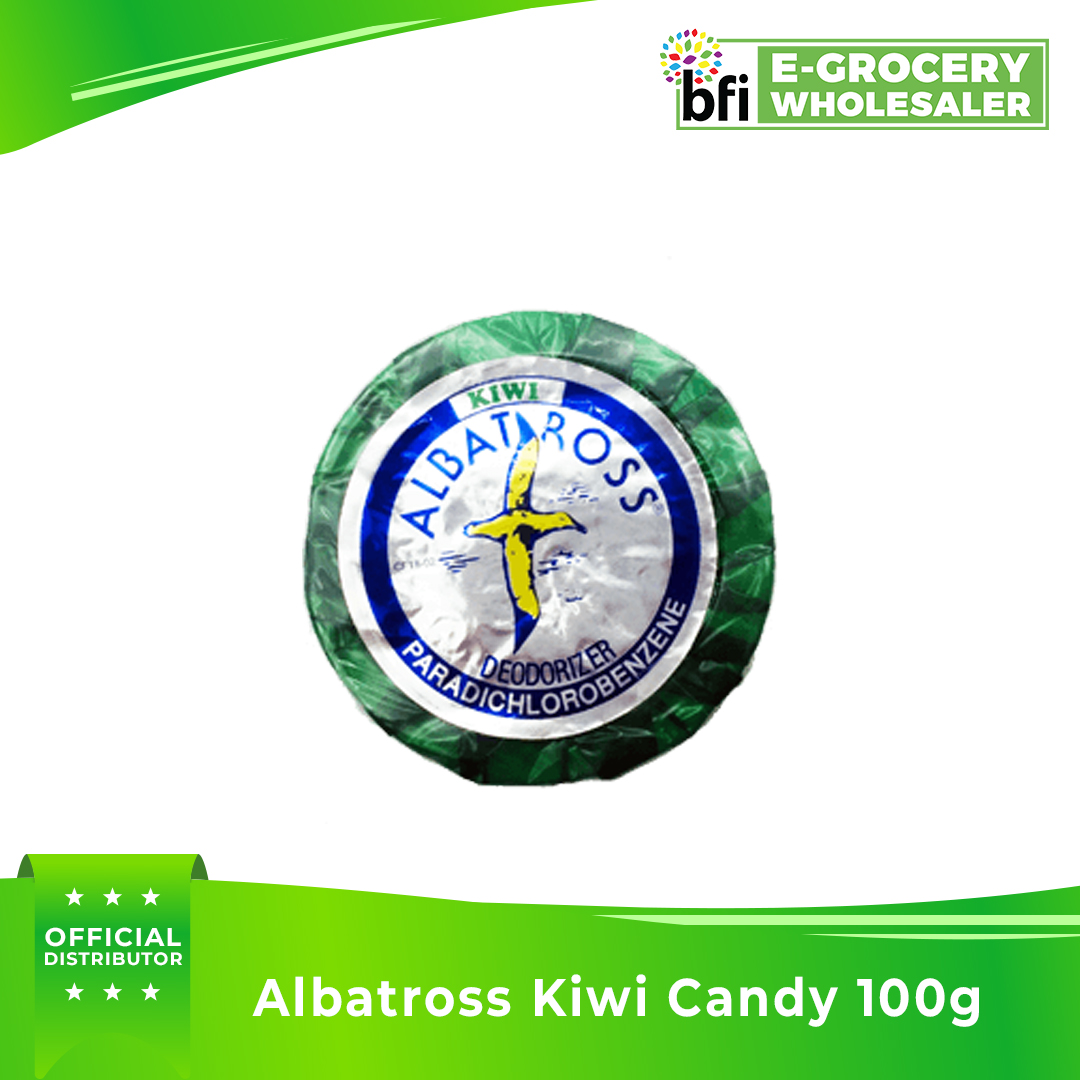 BFI Albatross Bathroom Deodorizer Kiwi Candy 100g | Lazada PH
