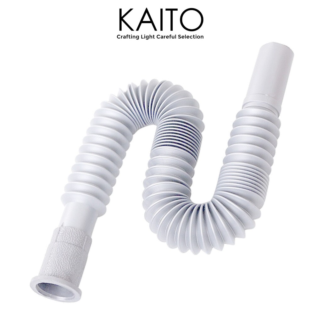 Universal PVC Flexible Kitchen Basin Strainer Sink Extension Drain Hose ...
