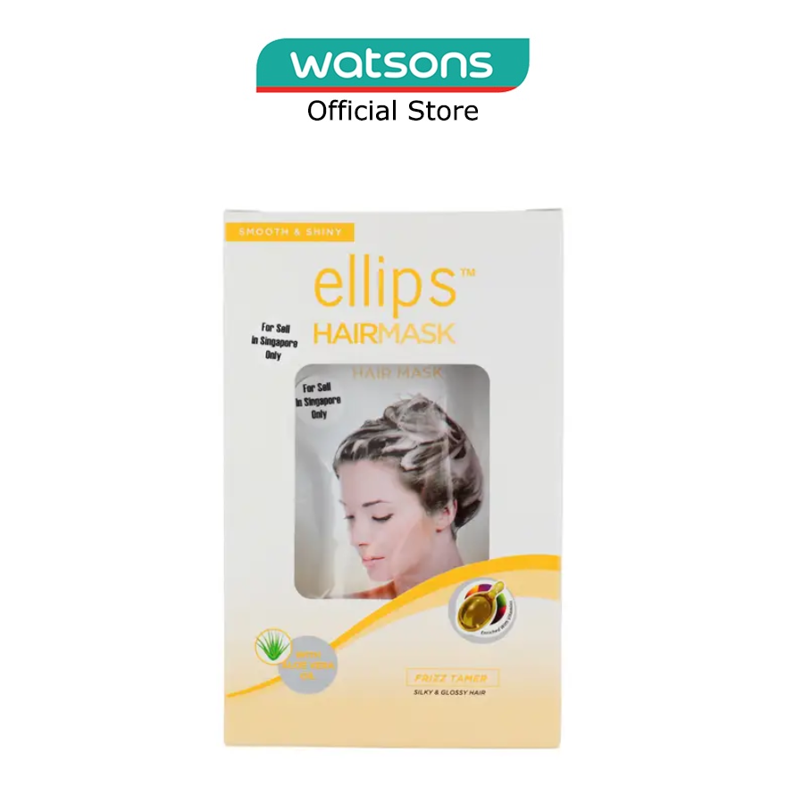ELLIPS Hair Mask Smooth & Shiny Aloe Vera 4S | Lazada Singapore