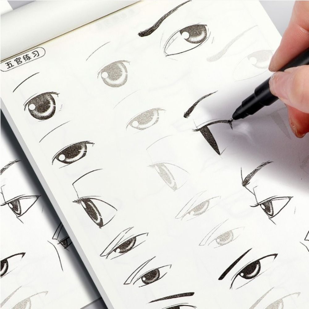 Comics Girl Boy Anime Hand Drawn Book Tracing Practice Manga Sketching ...