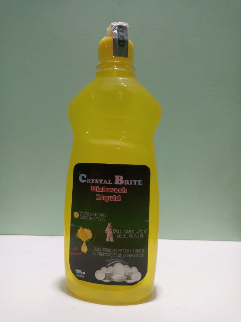 Crystal Brite Dishwashing Liquid - Extra Strong Liquid Dish Wash ...