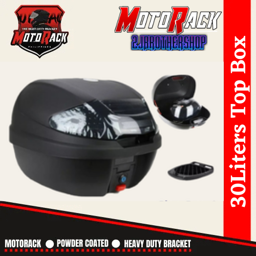 HNJ 002 top box 30liters motorcycle top box WITH BASEPLATE INCLUDED HNJ ...