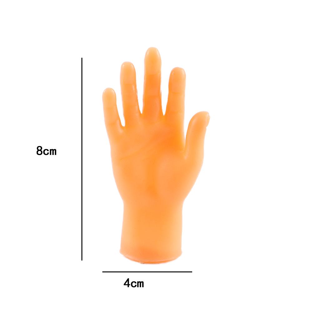 Party Costume Mini Cartoon Left Right Hand Funny Finger Tiny Finger ...