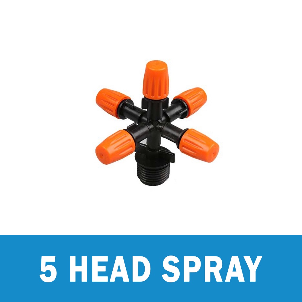 PRADO MALAYSIA Automatic 360° Rotating Water Sprinkler Lawn Garden ...