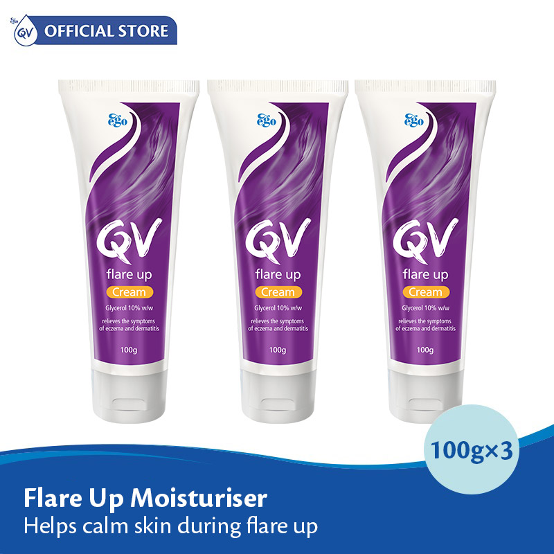 [Bundle of 3] EGO QV Flare-up Cream 100g | Lazada Singapore
