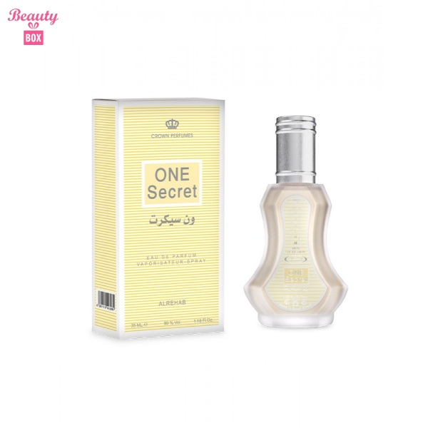 Al Rehab One Secret EDP Perfume Spray for Men - 35 ml (Made in Saudi ...
