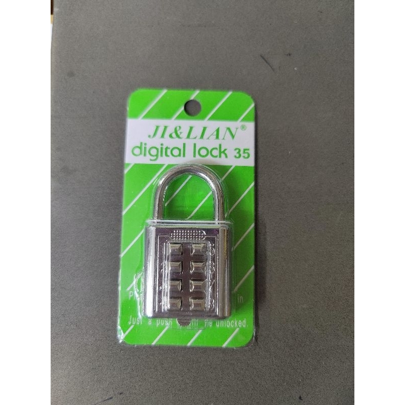 Digital Padlock Combination Padlock.30mm/35mm/40mm. | Lazada PH