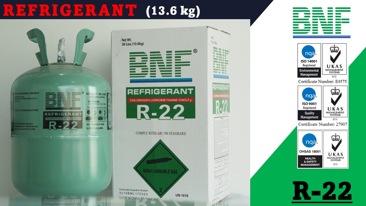 BNF น้ำยาแอร์ R-22 (13.6kg) | Lazada.co.th