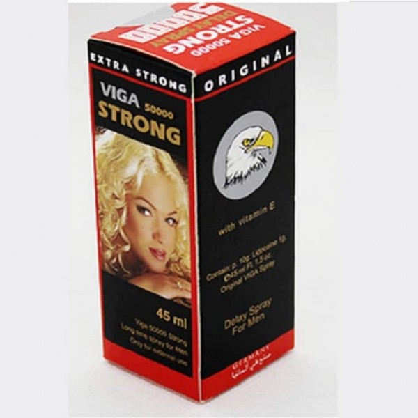 VIGA 50000 Strong Men's Delay, Long Time Sex Spray With Extra Vitamin E ...