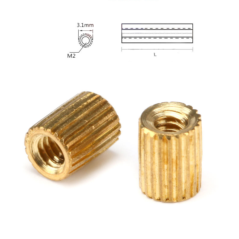 20pcs M2x4/5/6/8/9/10/11/12 Mm Brass Standoff Spacer Female M2 Brass ...