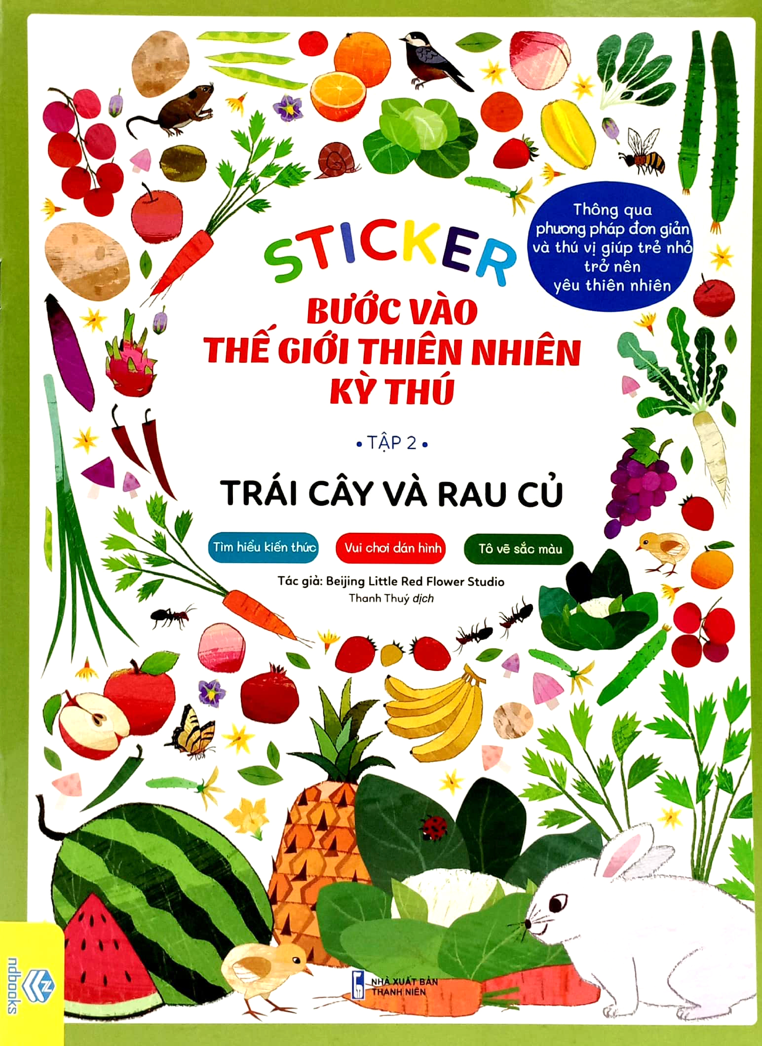 Fahasa - Sticker Bước Vào Thế Giới Thiên Nhiên Kỳ Thú - Tập 2 - Trái ...
