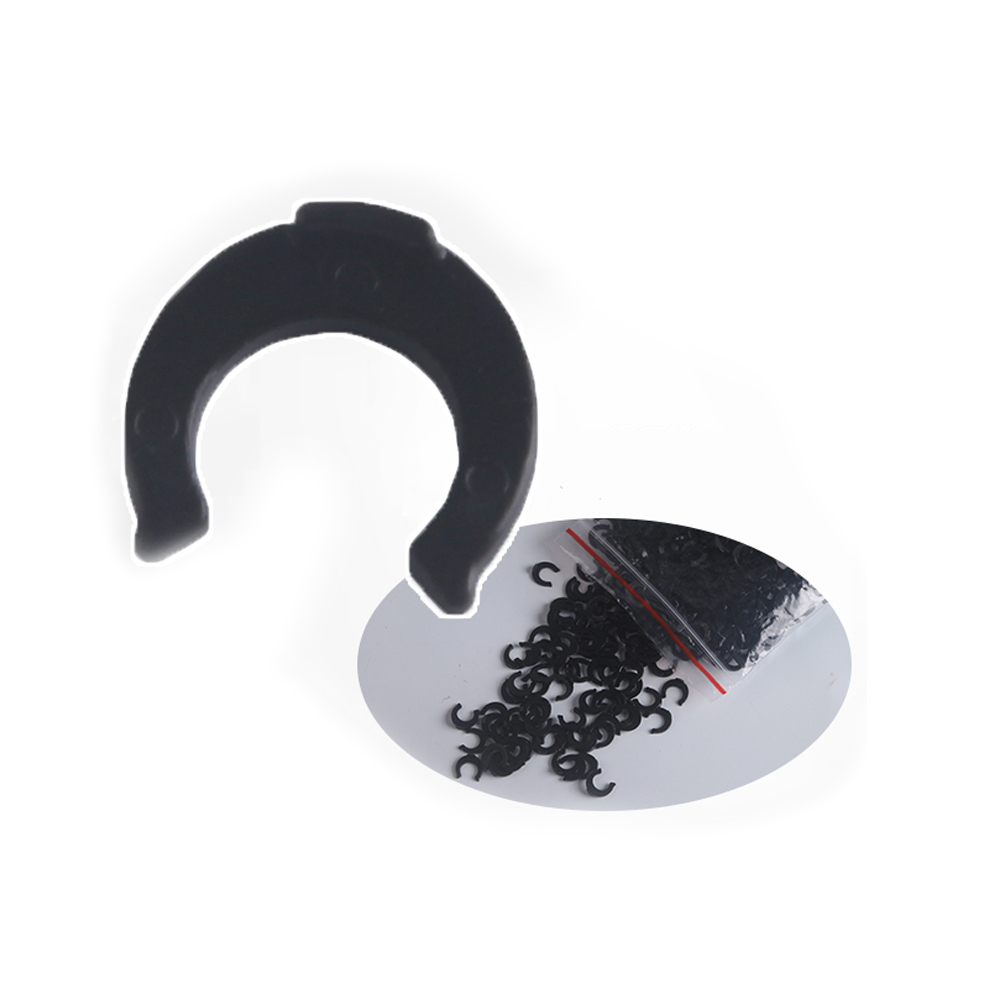 100pcs 1/4" Od Fitting Blue Clip C-Ring Hose Locking Quick Connector ...