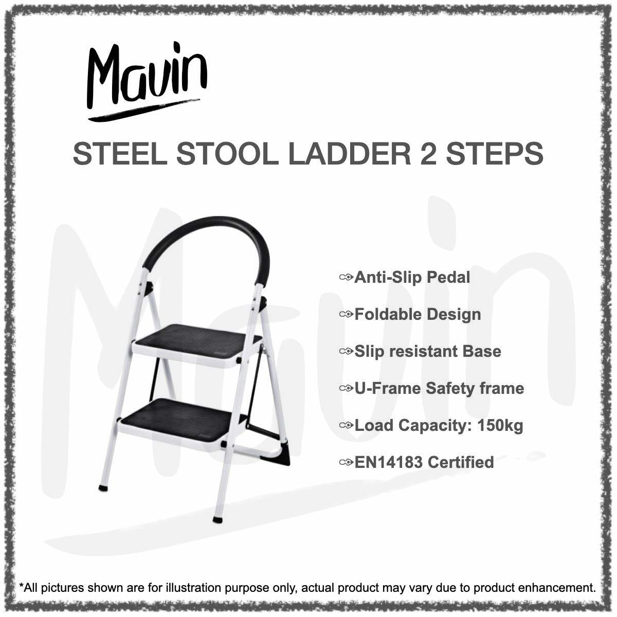 「EN14183 Certified 」 2, 3, 4 Steps Platform Ladder Stool Ladder ...