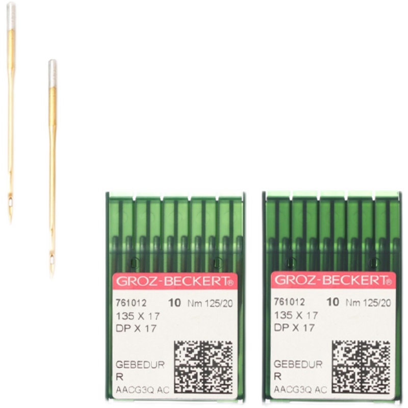 50PCS DPX17 (135X17) GEBEDUR Heat Proof Groz-Beckert Needles For Industrial Walking Sewing ...