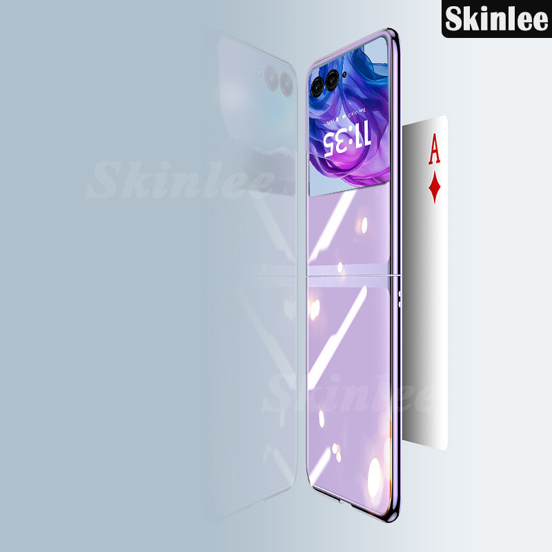 Phone case For Motorola Moto Razr 50 Hard Case Transparent Anti ...