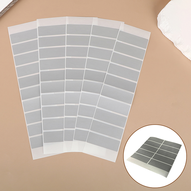 Toys 50pcs Children Rectangle Reward Scratch Card Film Coated Stickers ...