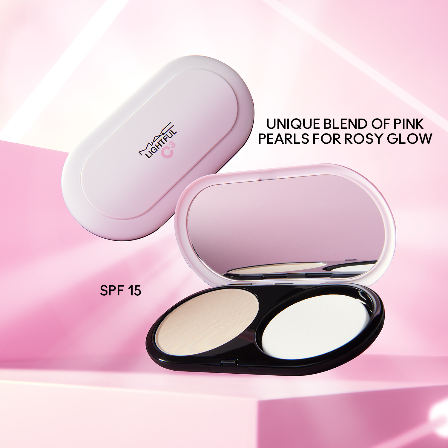 แมค MAC LIGHTFUL C3 NATURAL SILK POWDER FOUNDATION SPF15PA - M.A.C ...