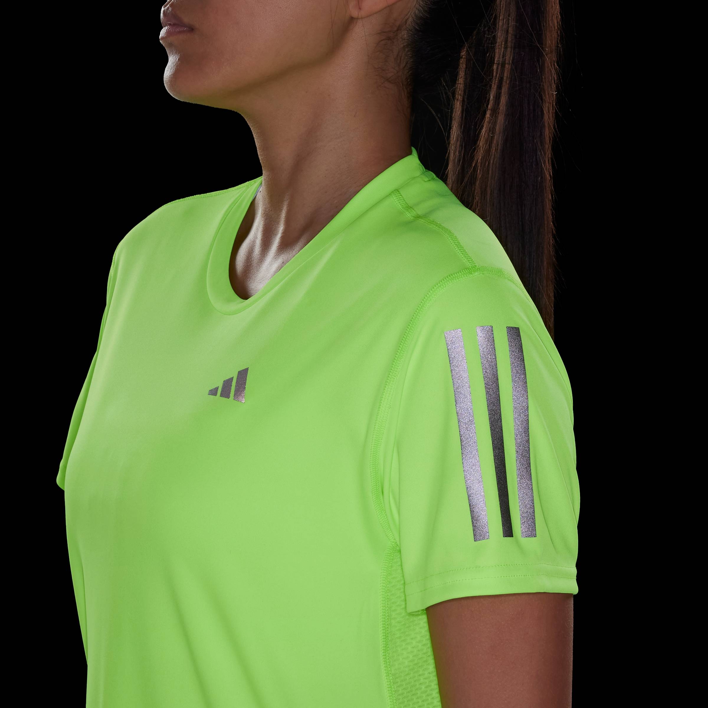 adidas Running Own the Run Tee Women Green IL4133 - adidas - ThaiPick