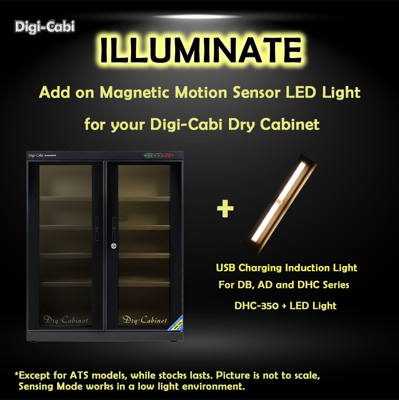 Digi-Cabi DHC-250 250L/ DHC-350 350L Electronic Dry Cabinet 5 Years ...