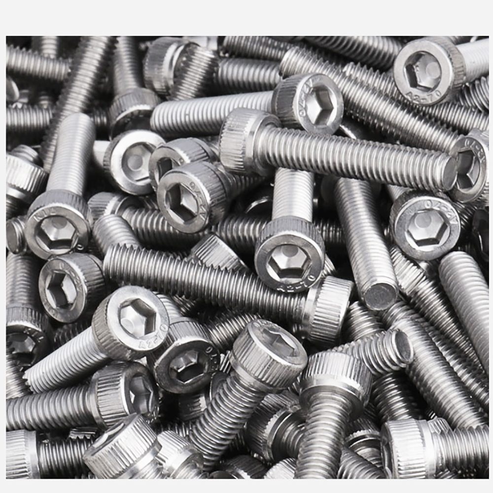 2/5/10/50pcs Din912 M1.4 M1.6 M2 M2.5 M3 M4 M5 M6 M8 M10 A2-70 304 ...