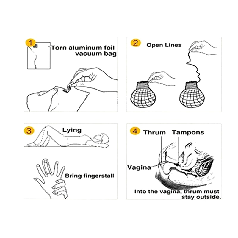 【Shop Now and Save】 5PCs Chinese fibroid hygiene womb healing tampon ...