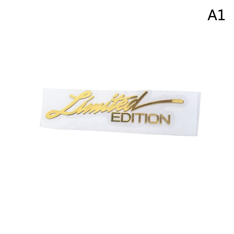 Limited Edition Emblem Stickers 3D Metal Stickers Creative Car Body ...