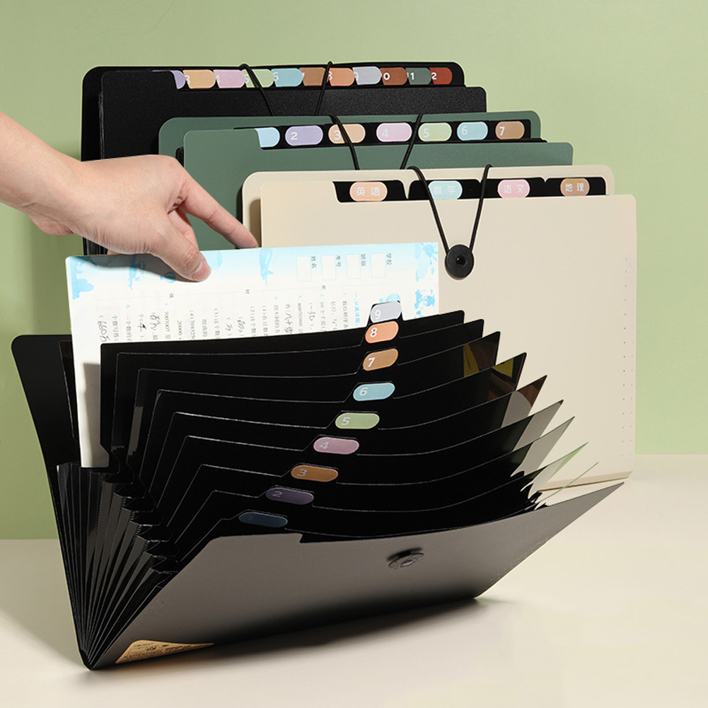 Huankai 8 Layers A4 File Folder Storage Test Paper Desktop Tool Organ ...