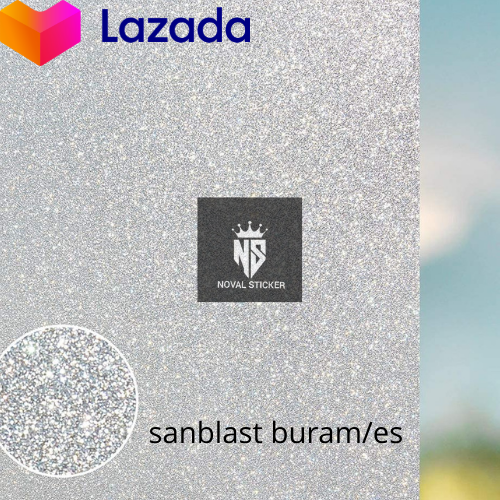 stiker kaca , sanblast buram, sanblas polos, sunblast kaca film, kaca ...