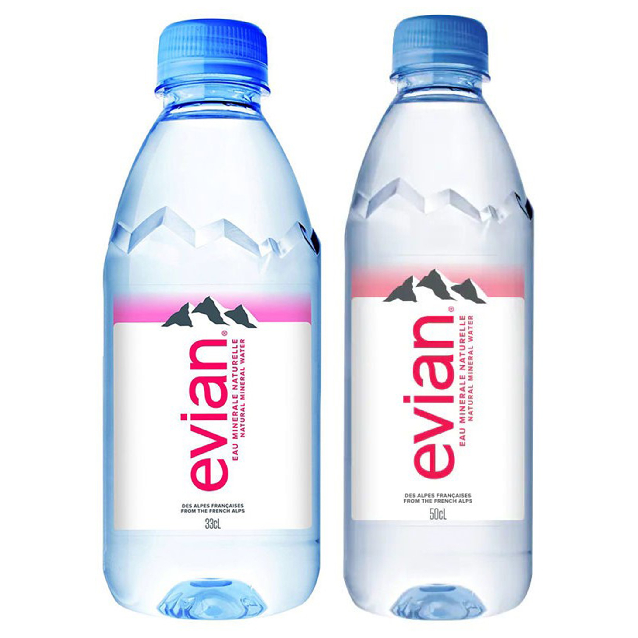 Evian Natural Mineral Water เอเวียง น้ำแร่ธรรมชาติ ขวดพลาสติก 330 500 ...