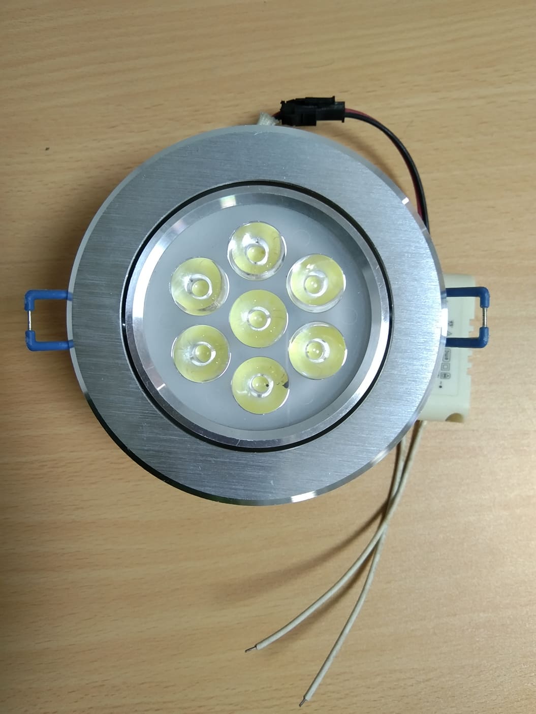 PINLIGHT LED SILVER - 3.5" 7WATTS AND 4" 12WATTS DAYLIGHT AND WARM LIGHT HIGH QUALITY LED ...