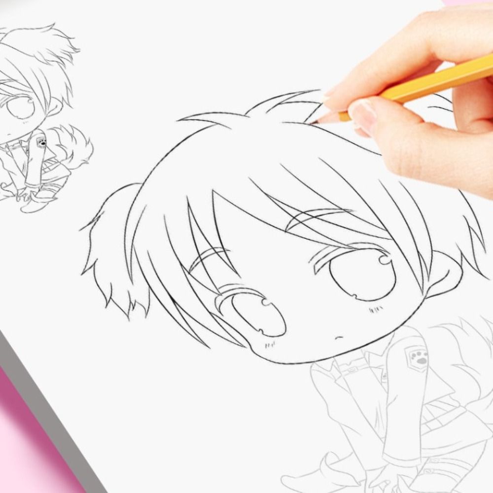 Comics Anime Sketch Tutorial Book Novice Zero Basic Line Draft Tracing ...